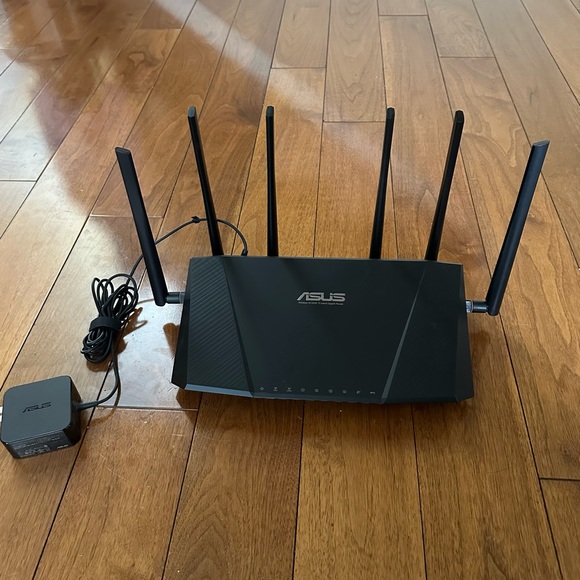 ASUS | Networking | Asus Wireless Ac320 Triband Gigabit Router Model Rt ...